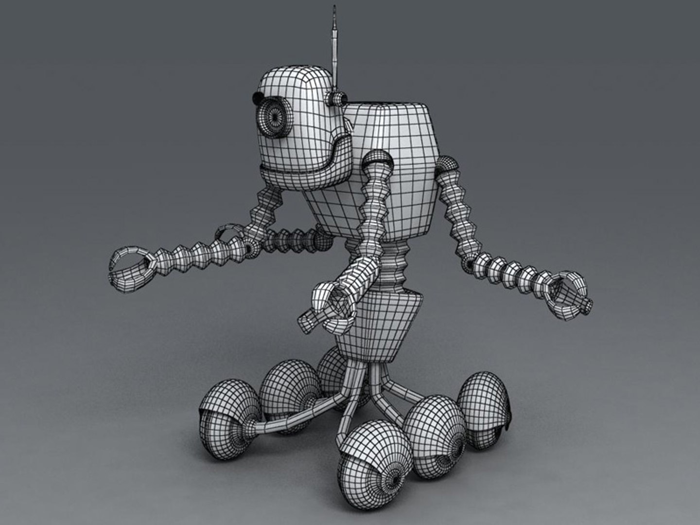 Robot Cartoon Max