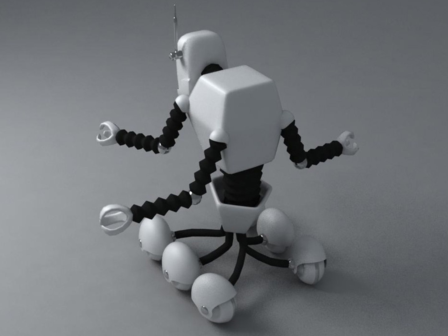 Robot Cartoon Max