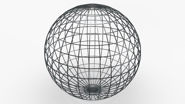 3D Wireframe Sphere 02 - TurboSquid 1797297
