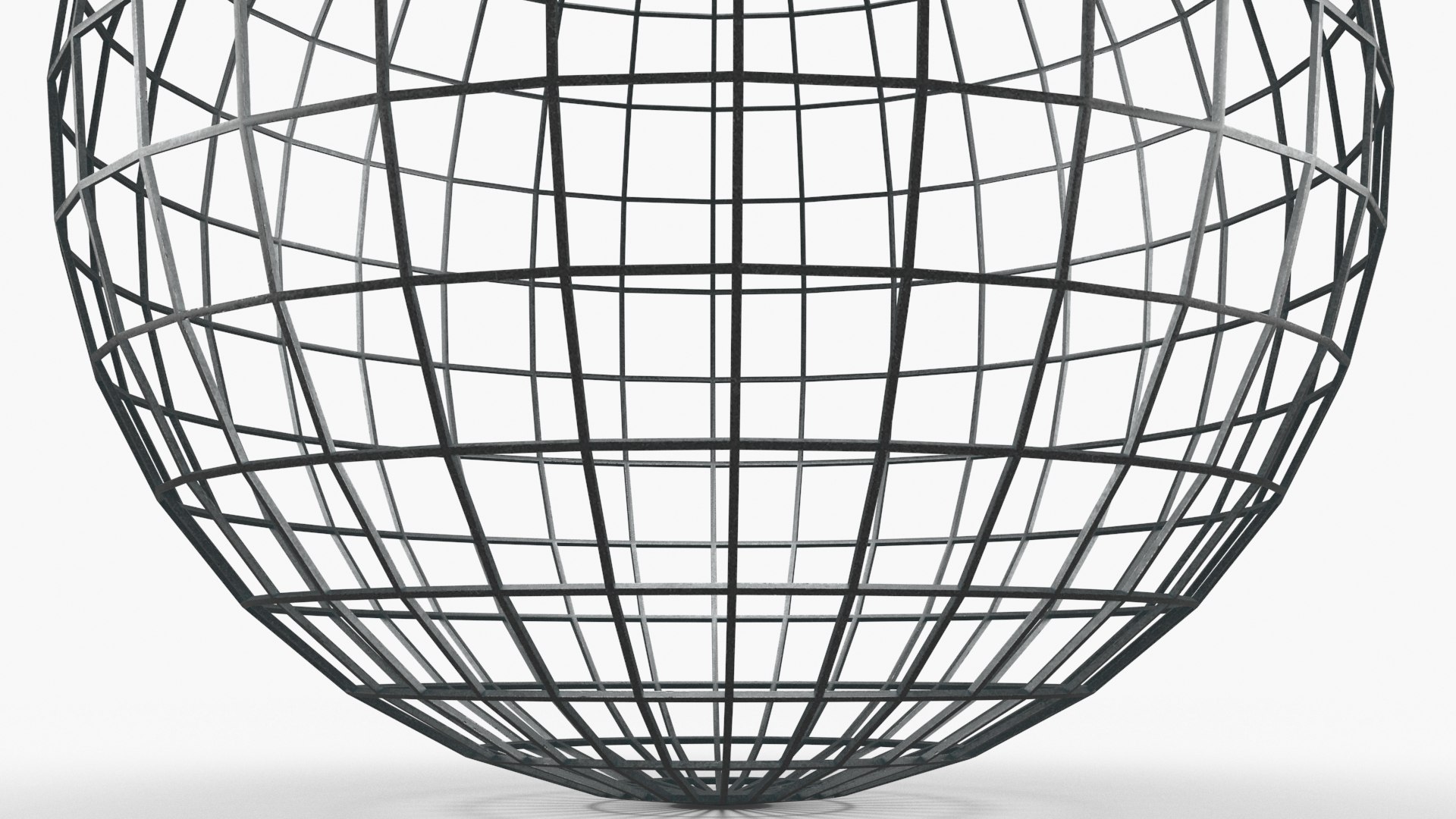 3D Wireframe Sphere 02 - TurboSquid 1797297