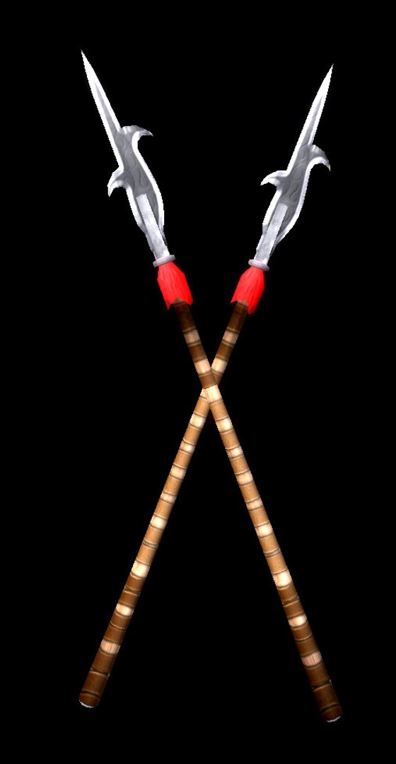 3d Hand Weapons Model