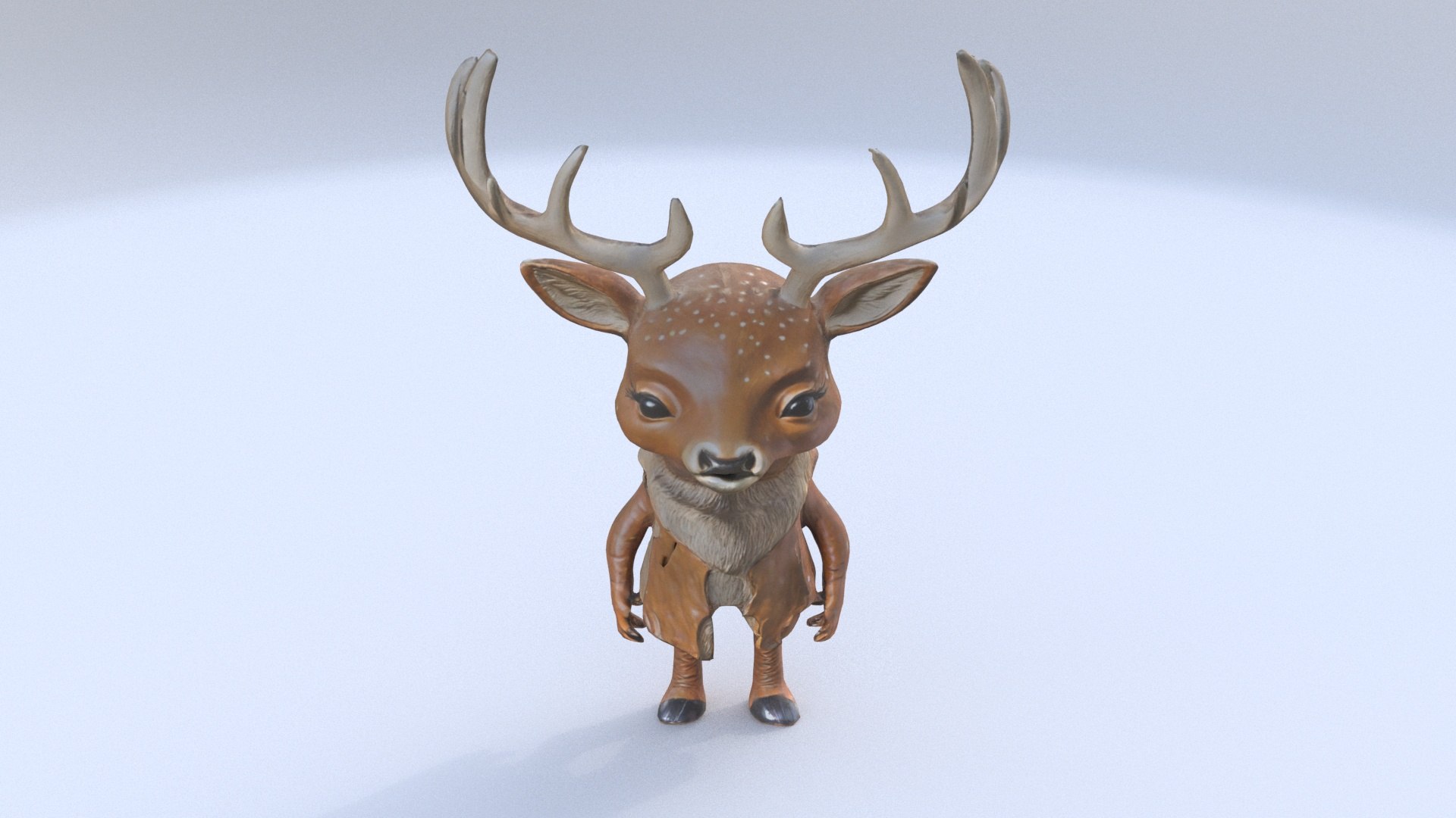3D Deer Model - TurboSquid 2338570