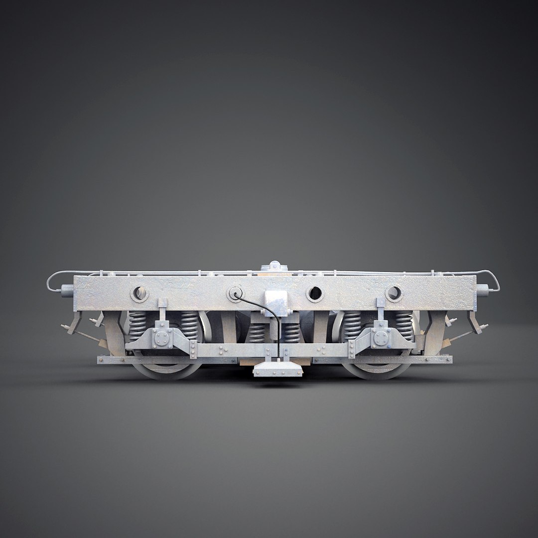 3ds Max Train Chassis