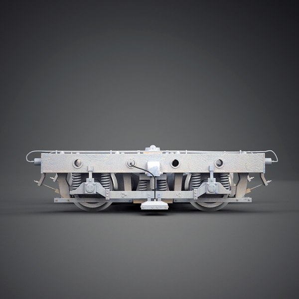 3ds max train chassis