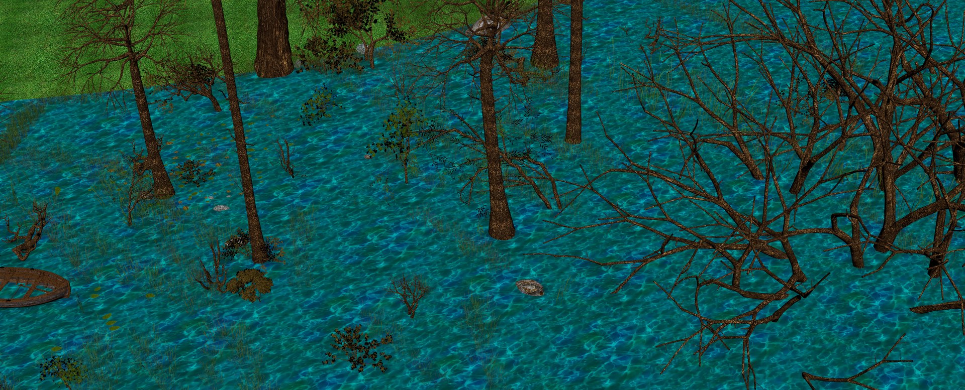Swamp Landscape 3D - TurboSquid 1347154