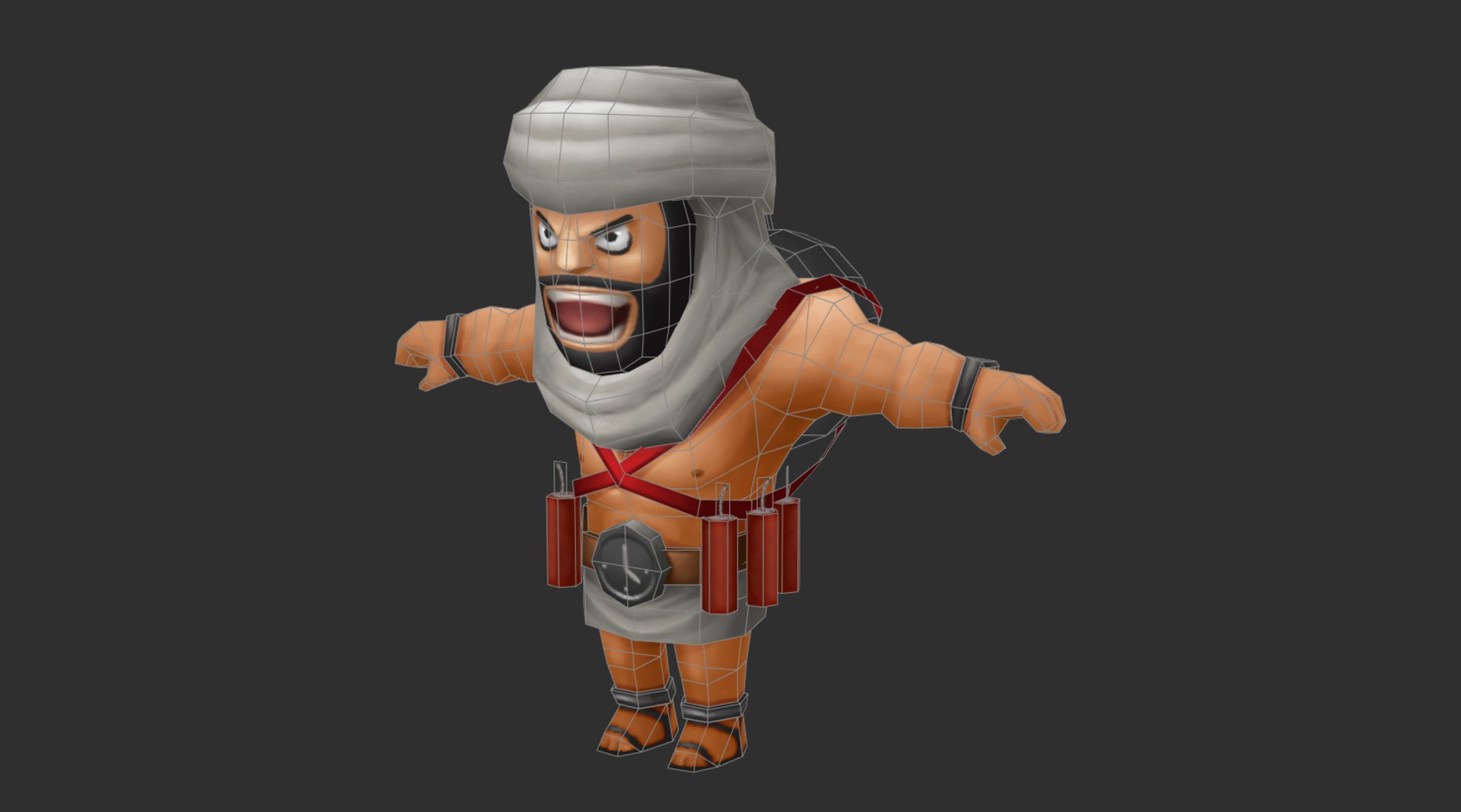 3D Boss Brown IS Hand-Painted Game Assets - TurboSquid 2096184