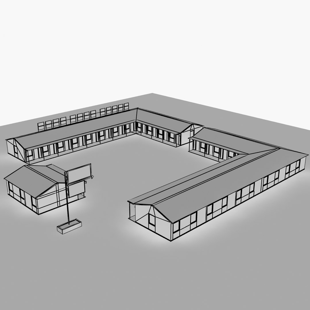 3d Model Motel