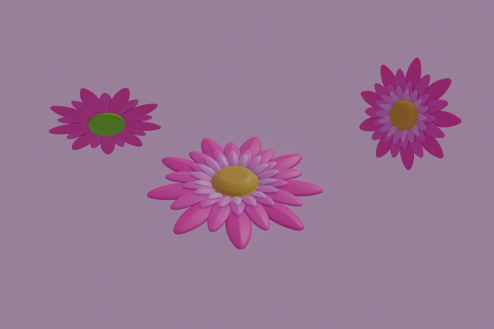 3D Colors Pink Model - TurboSquid 1664067