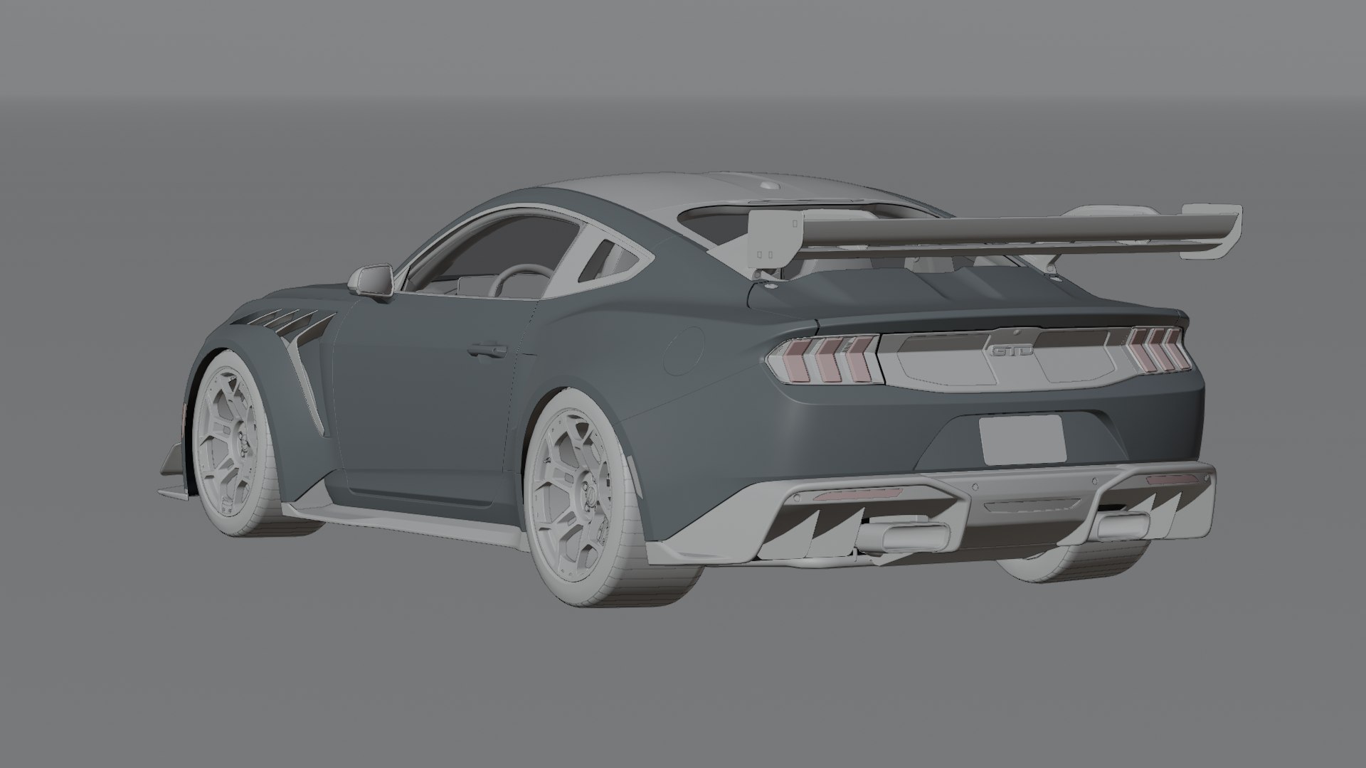3D Ford Mustang GTD - TurboSquid 2324405