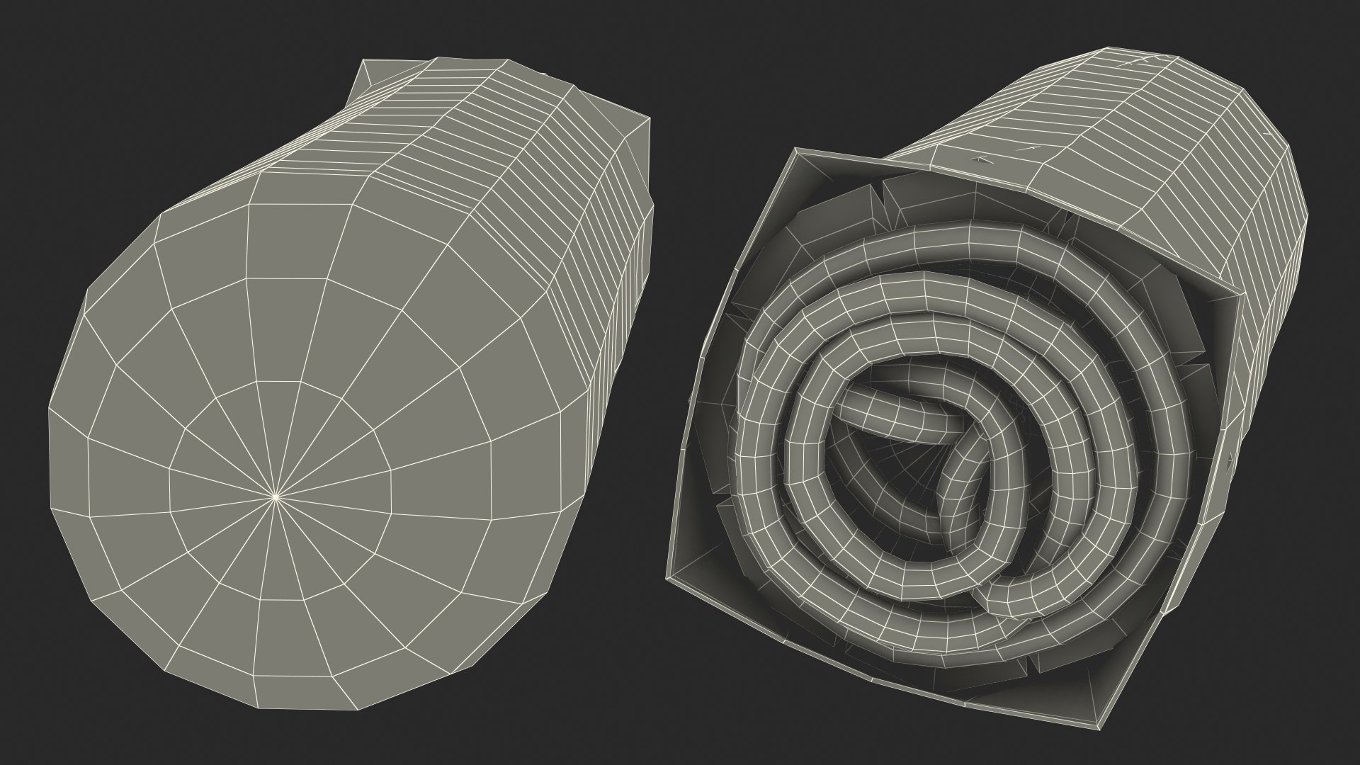 3D Packed Menstrual Tampon model - TurboSquid 2164570