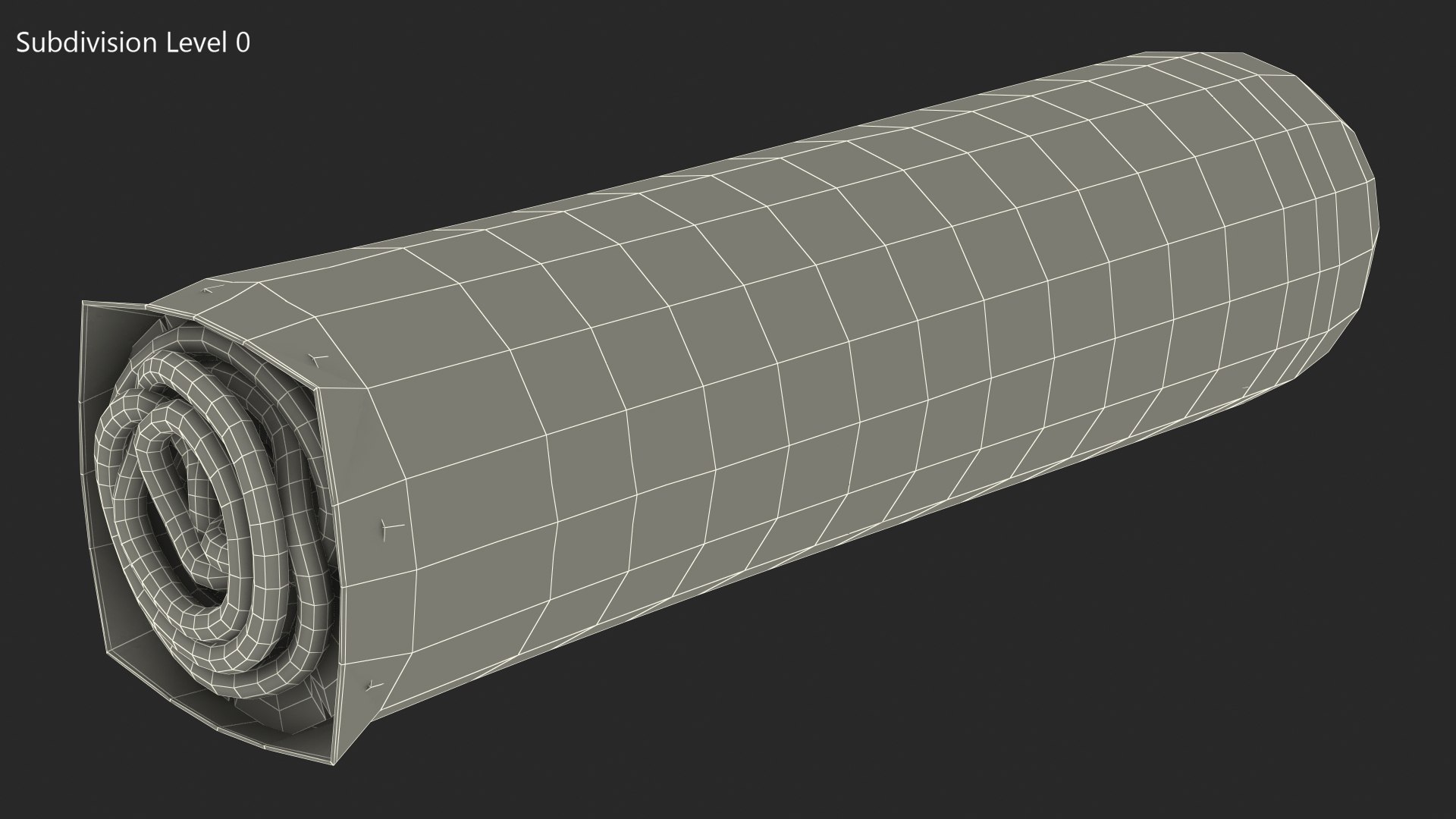 3D Packed Menstrual Tampon model - TurboSquid 2164570