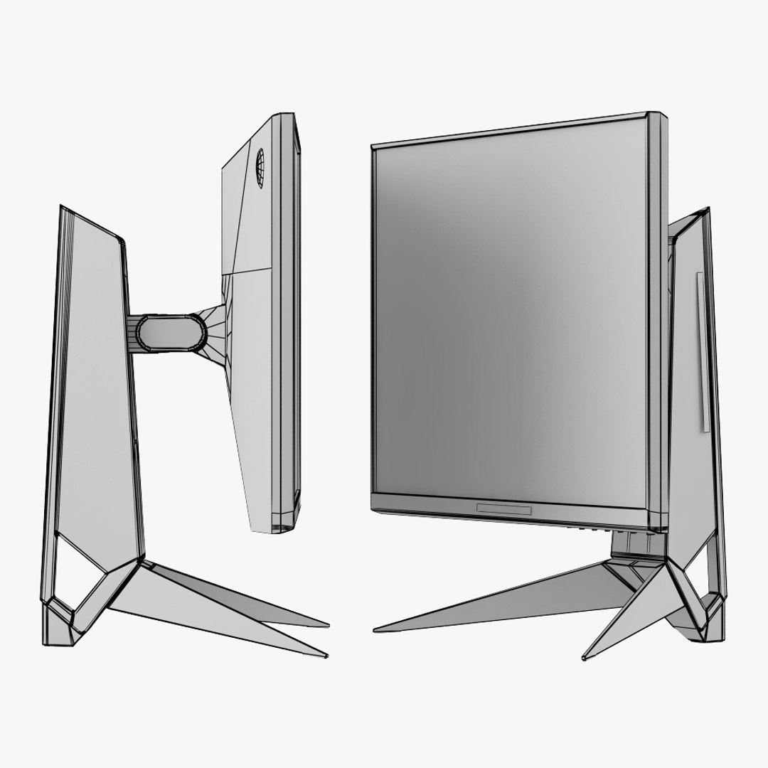 Dell Alienware 25 3D Model - TurboSquid 1220885