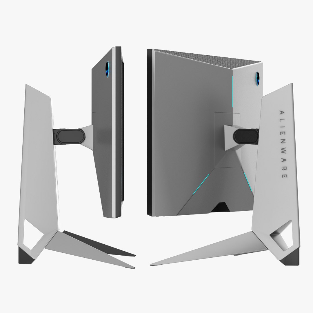 Dell Alienware 25 3D Model - TurboSquid 1220885