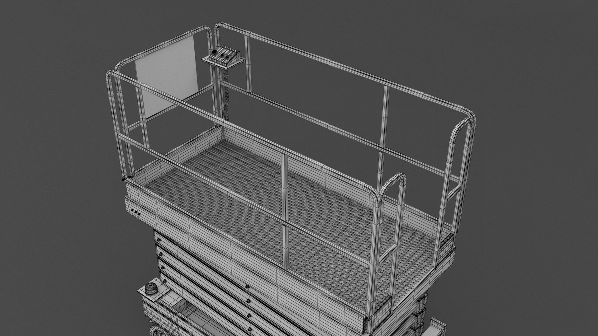 Scissor Lift 3D Model - TurboSquid 2328512