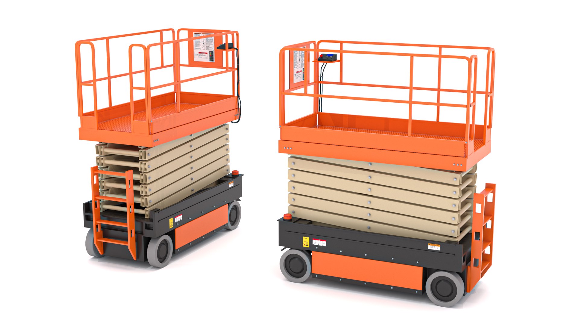 Scissor Lift 3D Model - TurboSquid 2328512