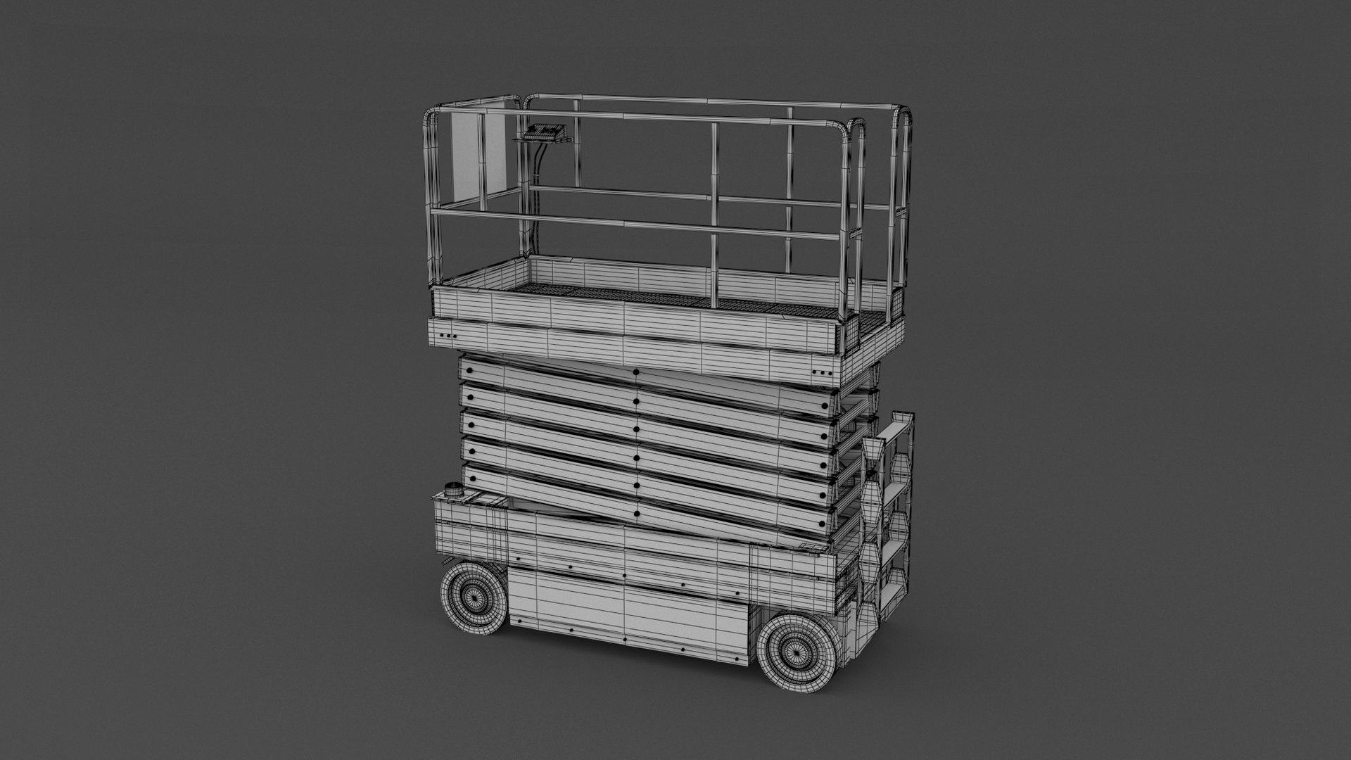 Scissor Lift 3D Model - TurboSquid 2328512