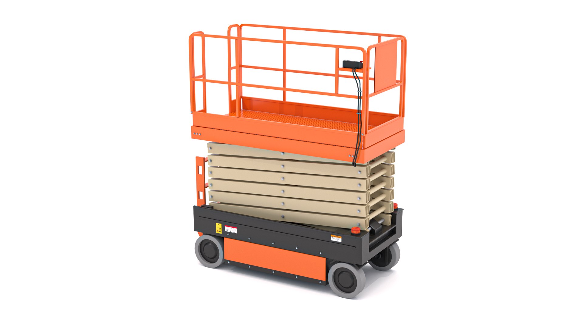 Scissor Lift 3D Model - TurboSquid 2328512