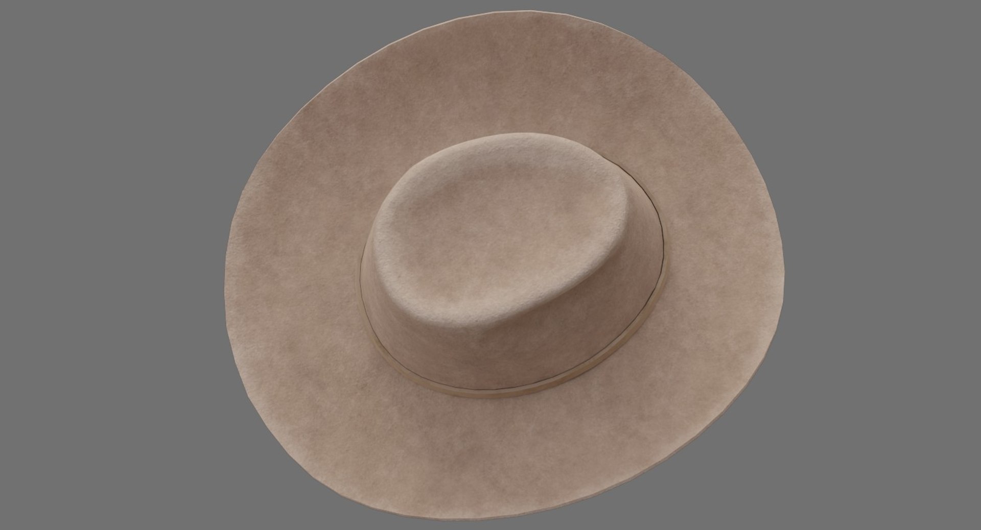 3D model cowboy hat 1b - TurboSquid 1247459