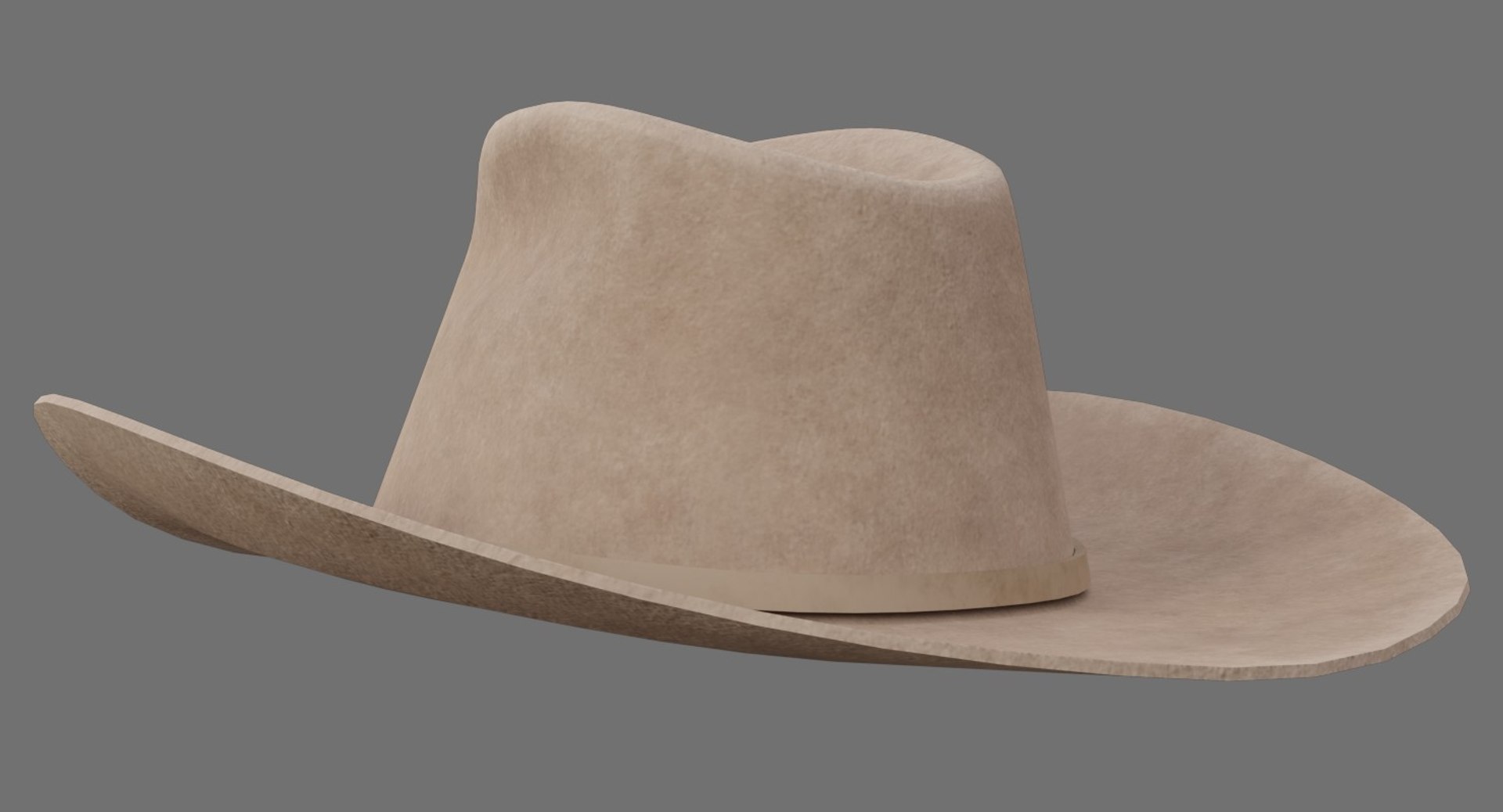 3D model cowboy hat 1b - TurboSquid 1247459