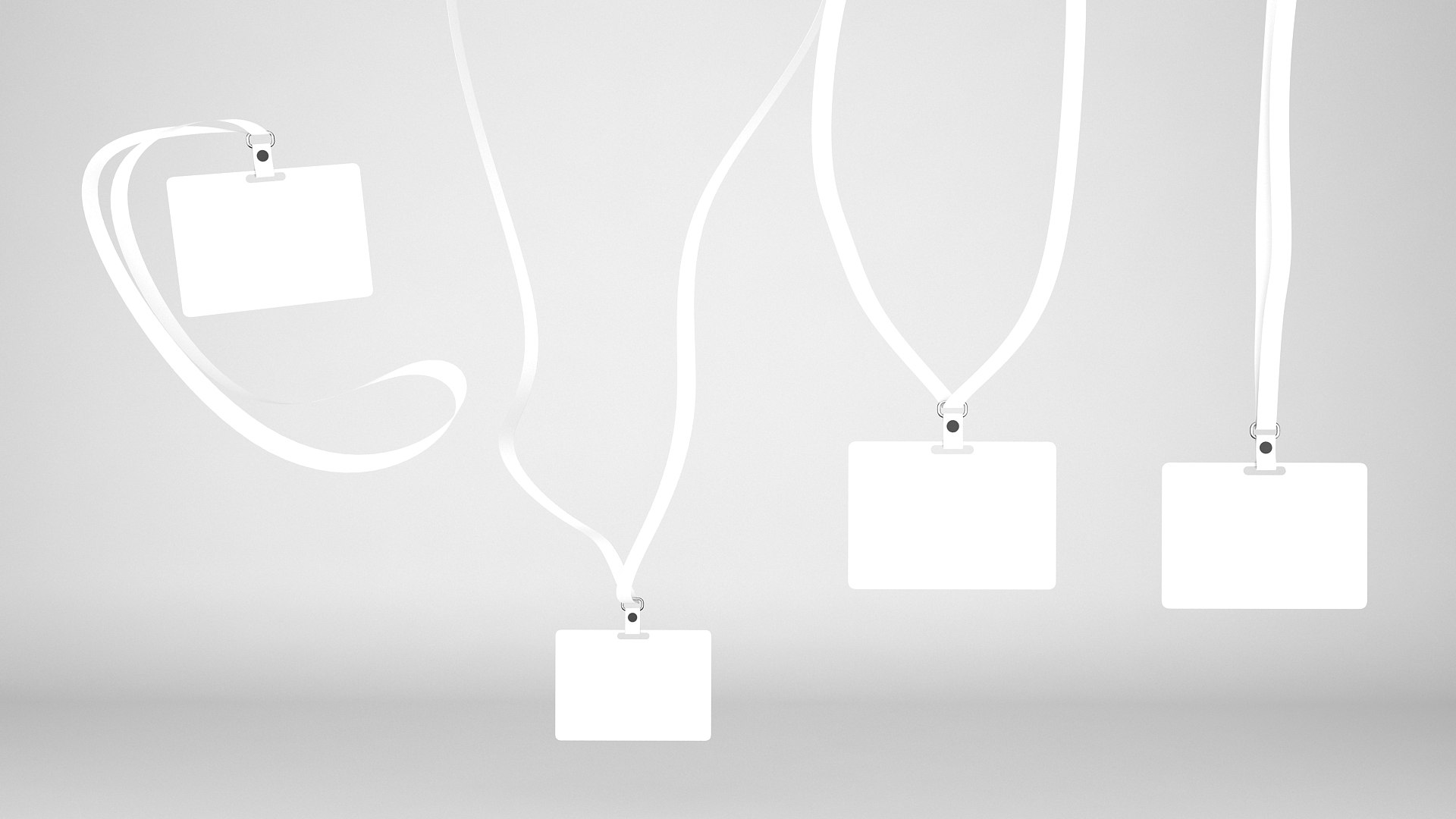 Horizontal Badge 3D - TurboSquid 1784907