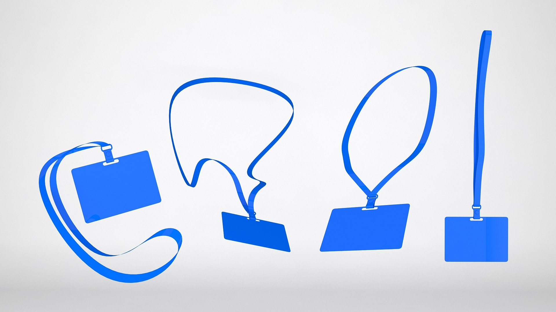 Horizontal Badge 3D - TurboSquid 1784907