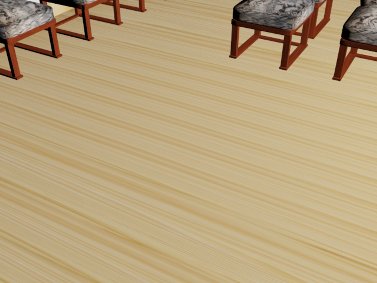 Free Waiting Room 3d Model