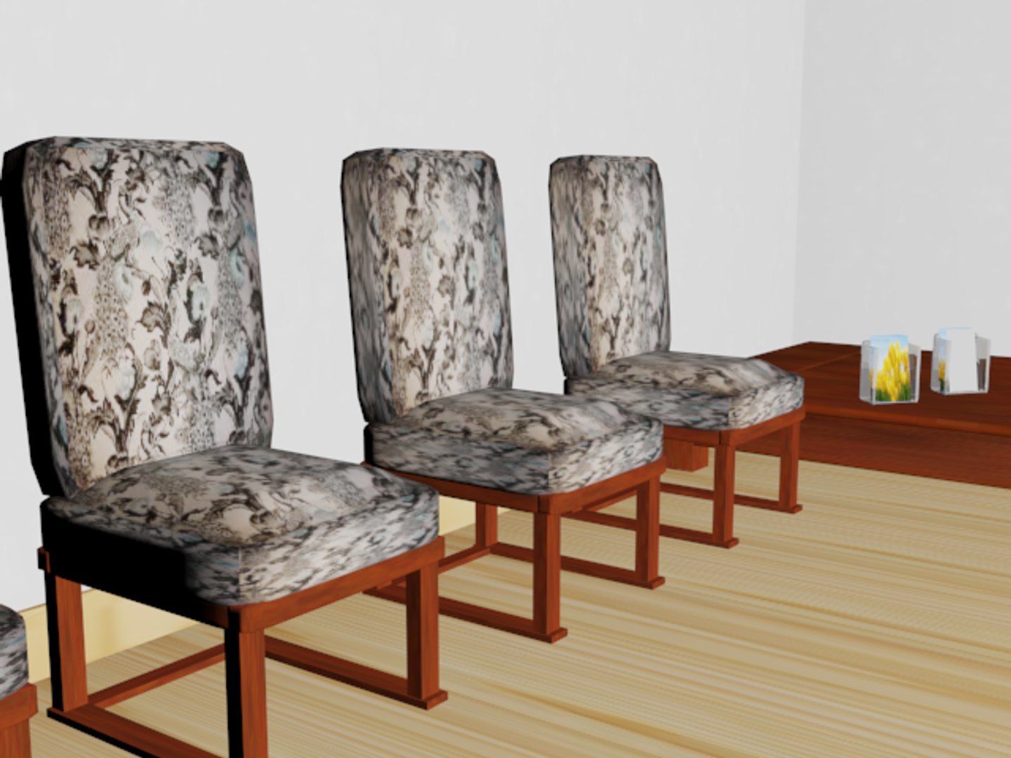 Free Waiting Room 3d Model