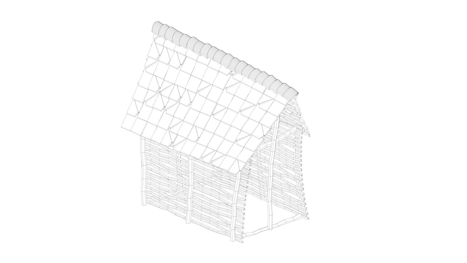 Free Hut 3D - TurboSquid 1224353