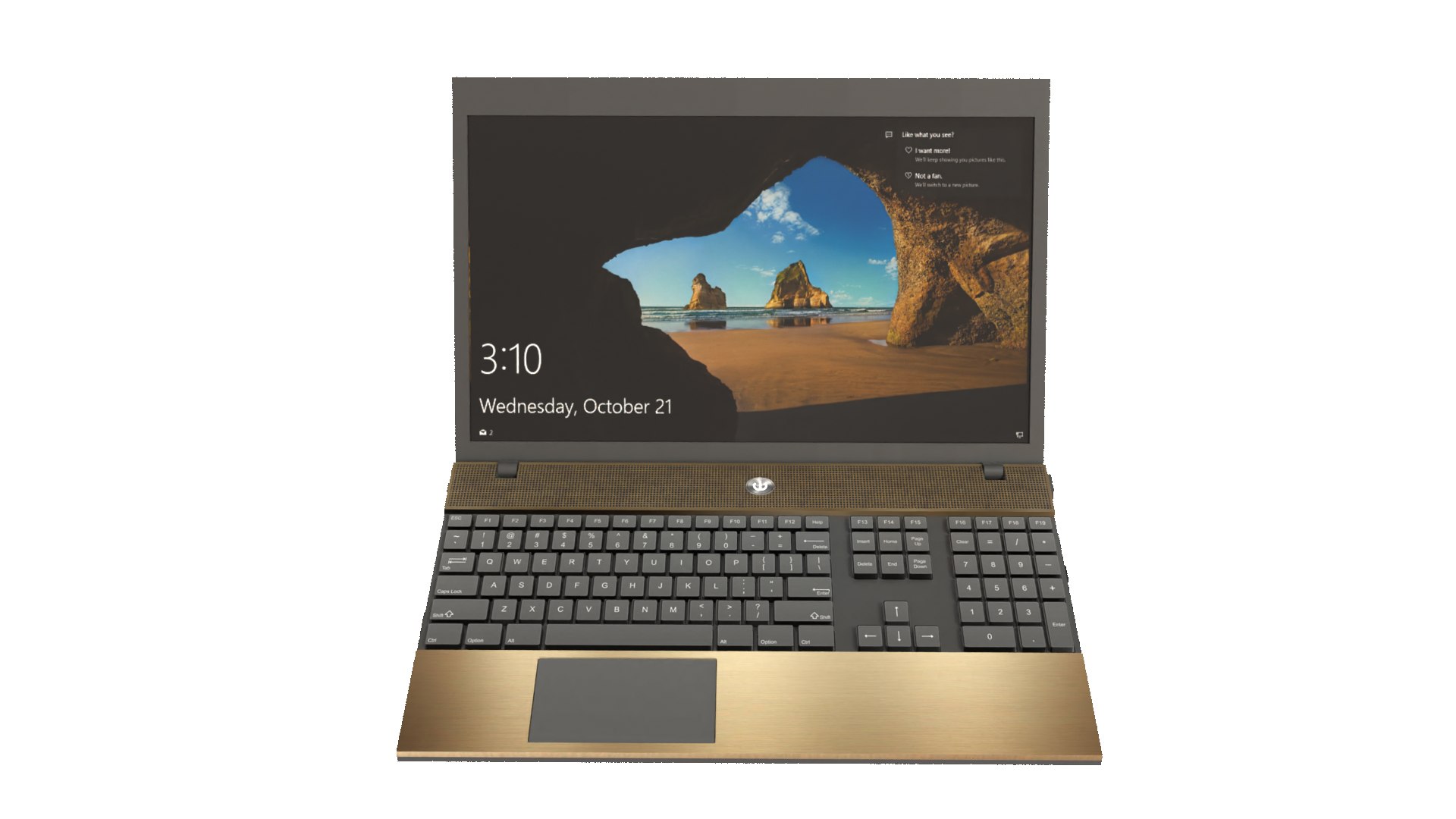 3D Model Hp Laptop - TurboSquid 2225044