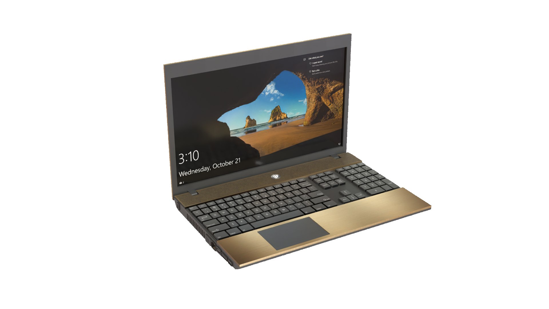 3D Model Hp Laptop - TurboSquid 2225044