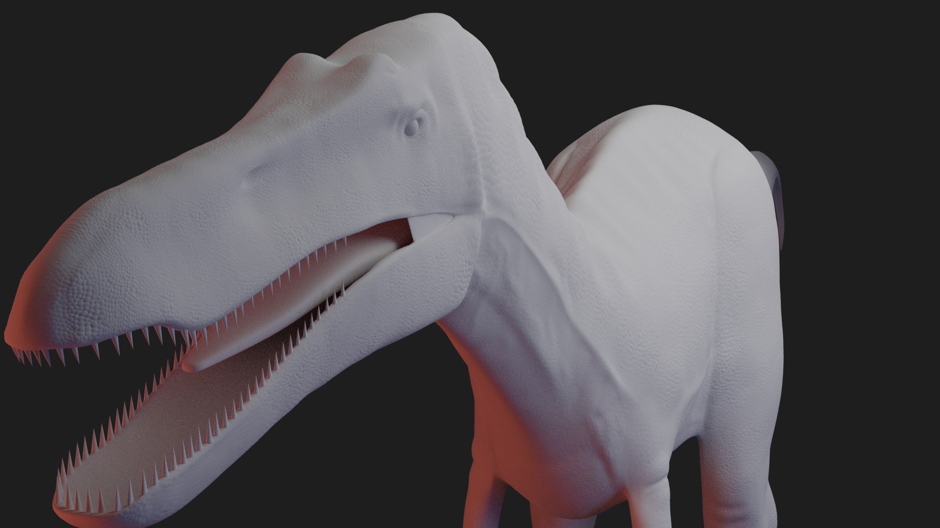 Suchomimus Tenerensis - Rigged Base Mesh 3D Model - TurboSquid 2119091