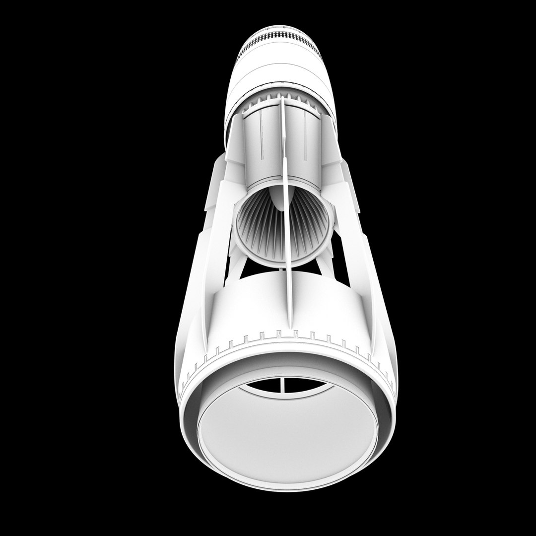 3d Model Jet Engine