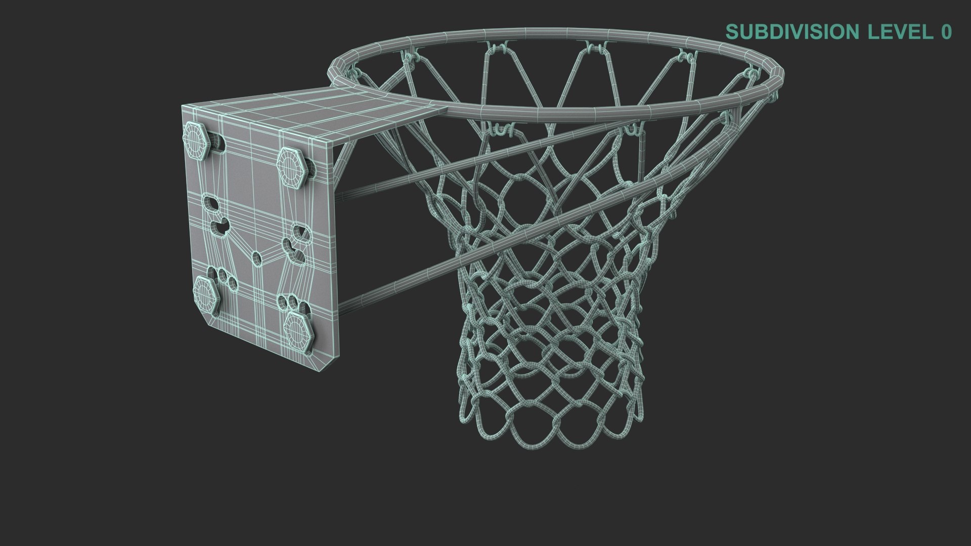 3D Basketball Rim - TurboSquid 1881095