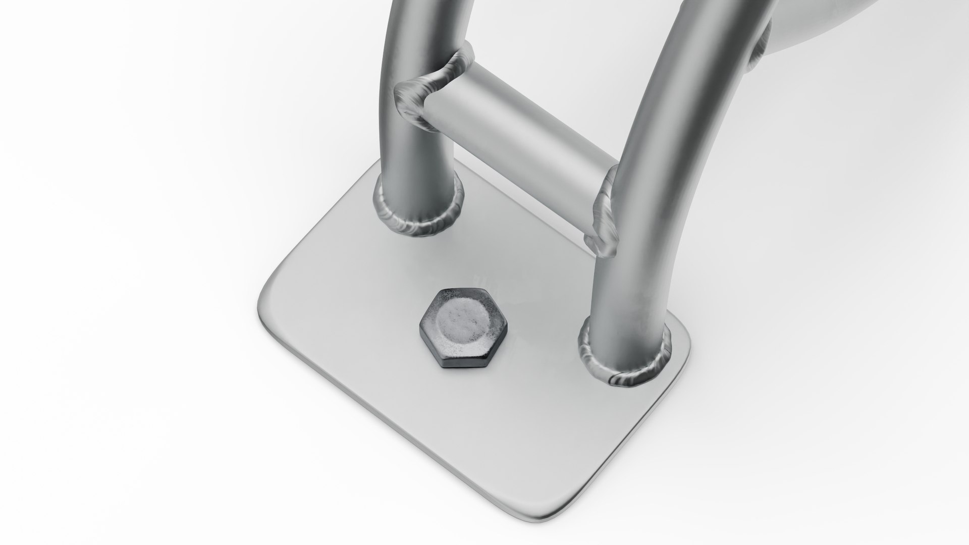 Single Cycle Stand Aluminum 3D Model - TurboSquid 1943717