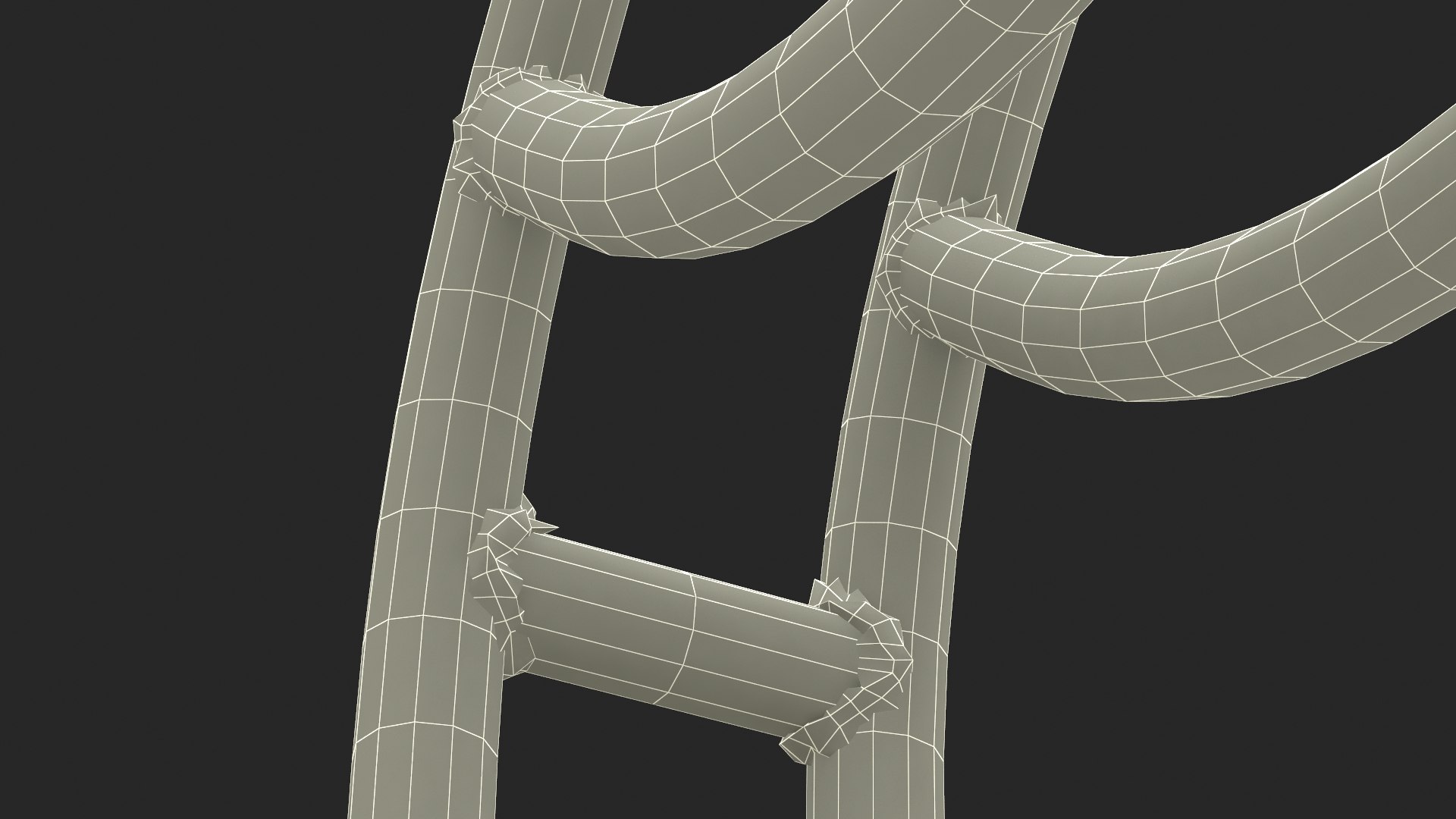 Single Cycle Stand Aluminum 3D Model - TurboSquid 1943717