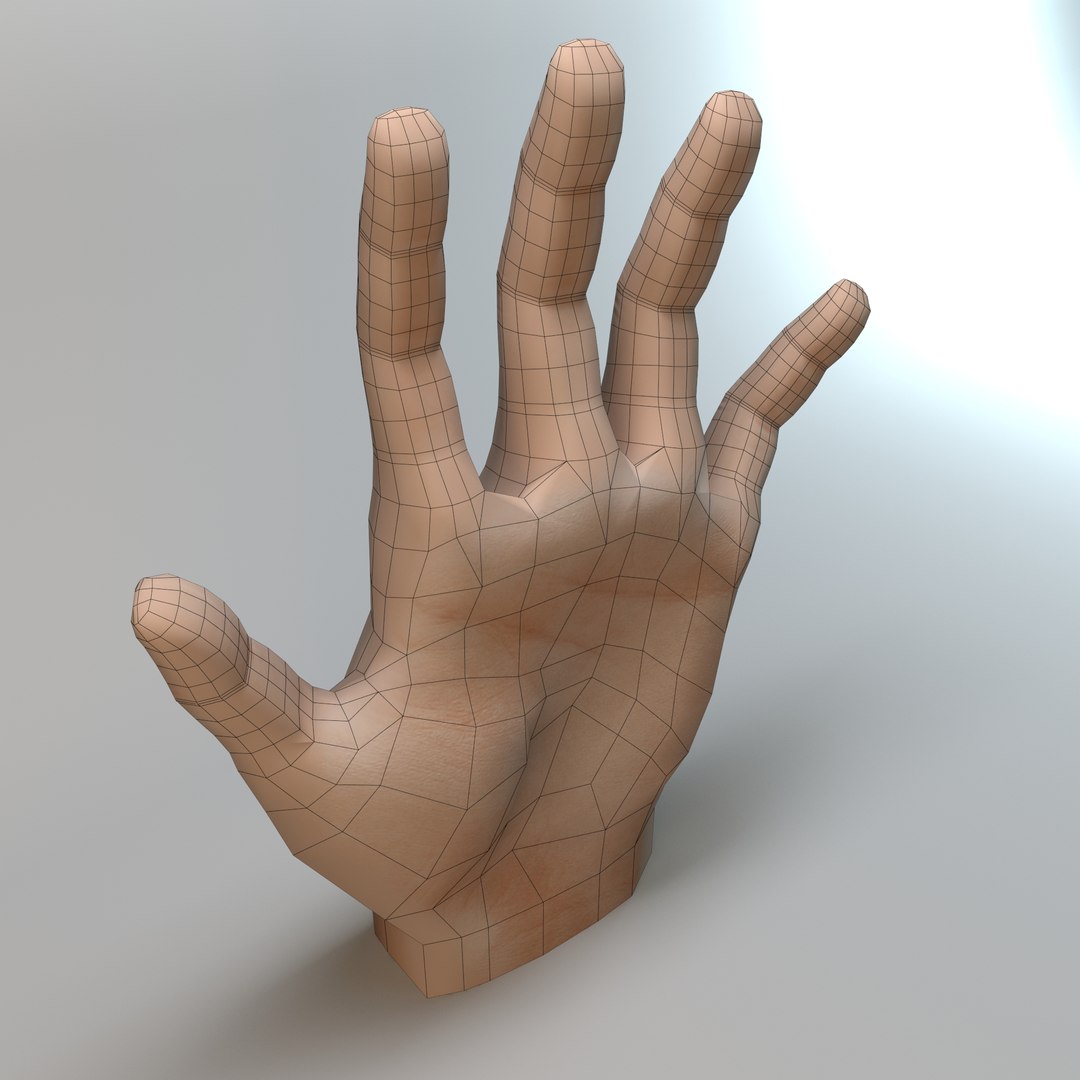 Hand Model - TurboSquid 1250566
