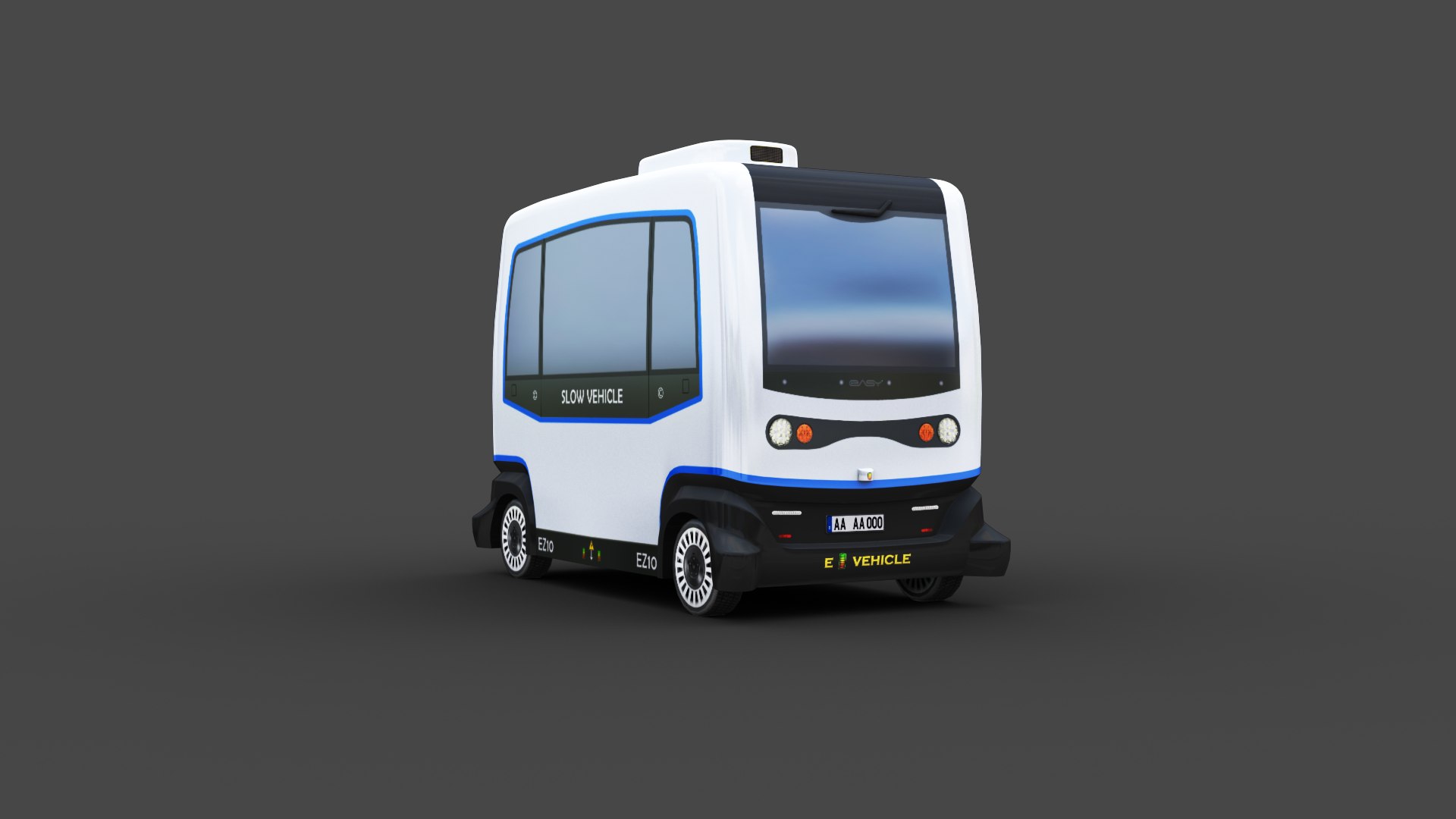 Electric Bus Pack 3 3D Model - TurboSquid 2218826