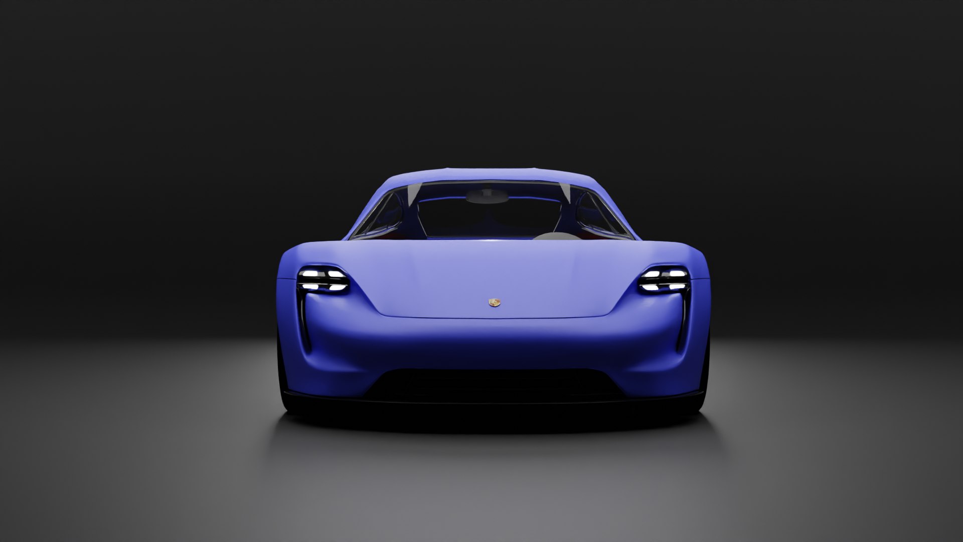 Porsche Mission E 3D Model - TurboSquid 2184896