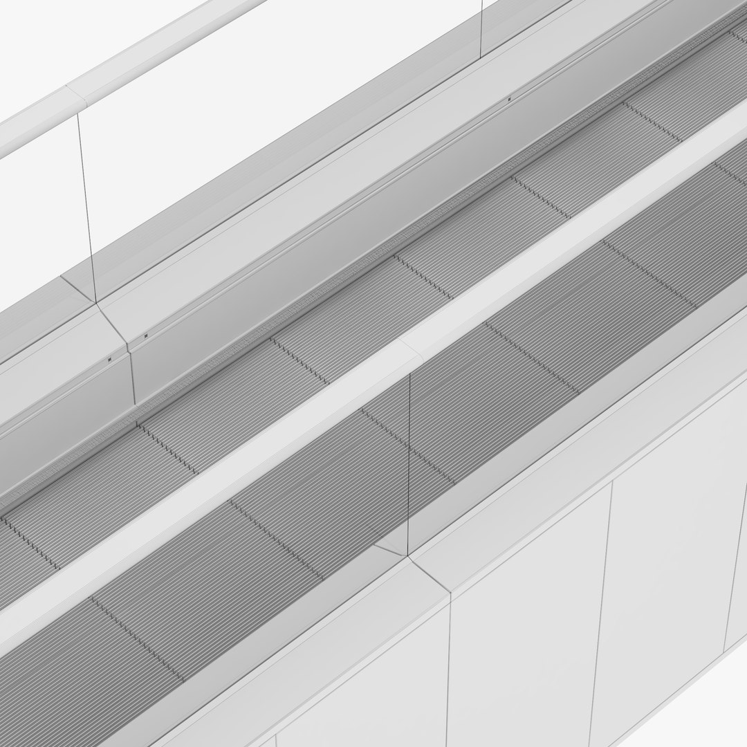 Moving Walkway 3D Model - TurboSquid 1684251