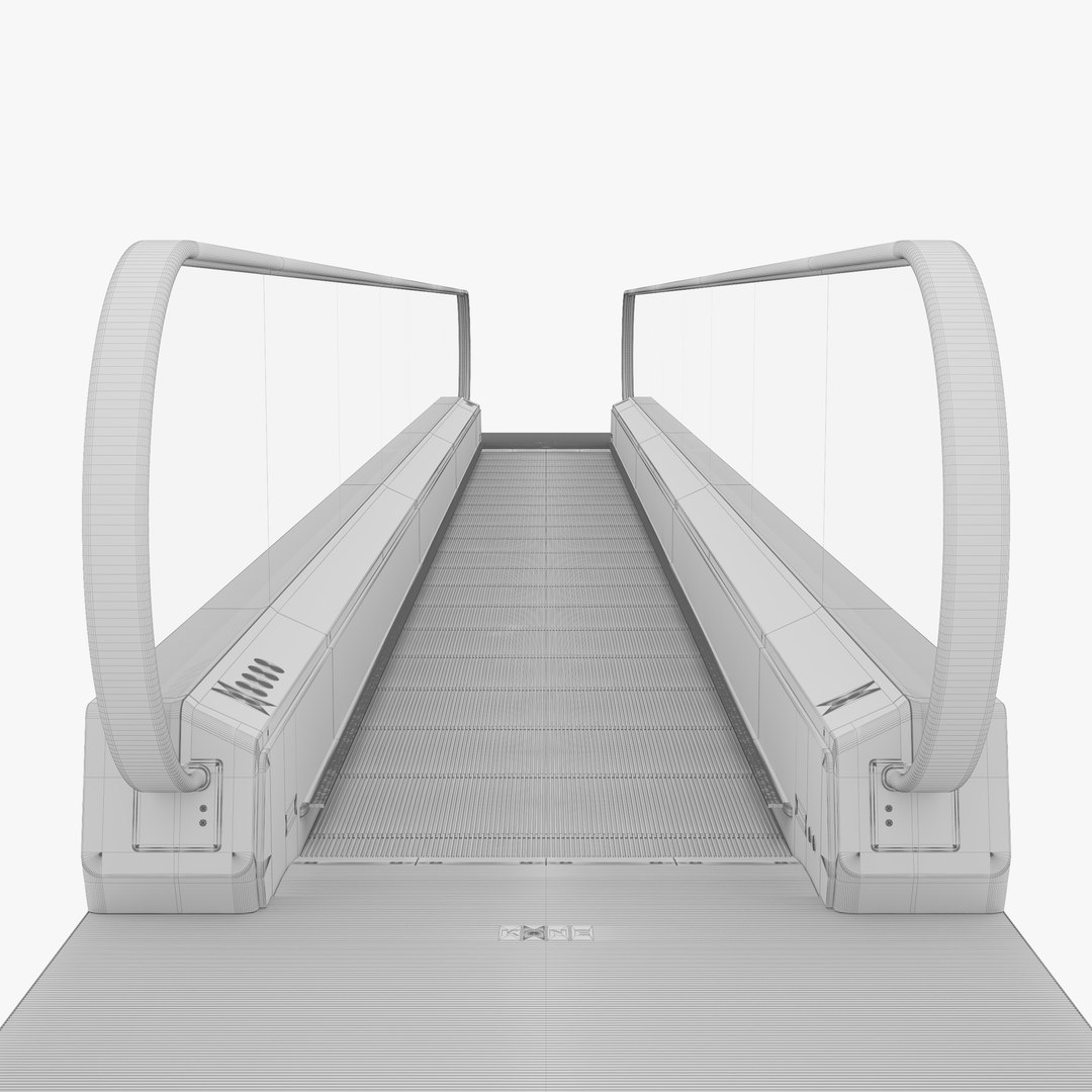 Moving Walkway 3D Model - TurboSquid 1684251
