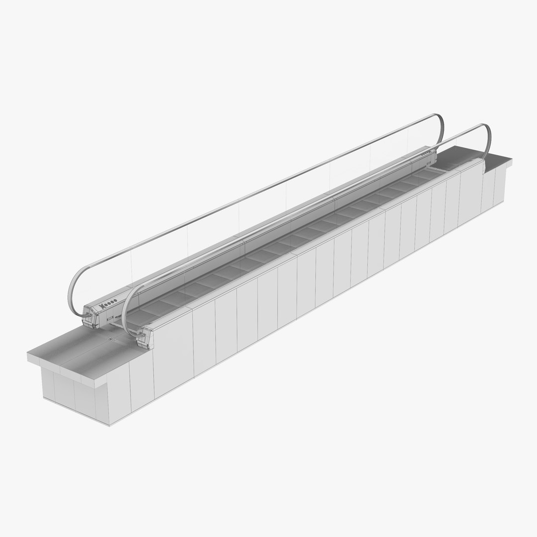 Moving Walkway 3D Model - TurboSquid 1684251