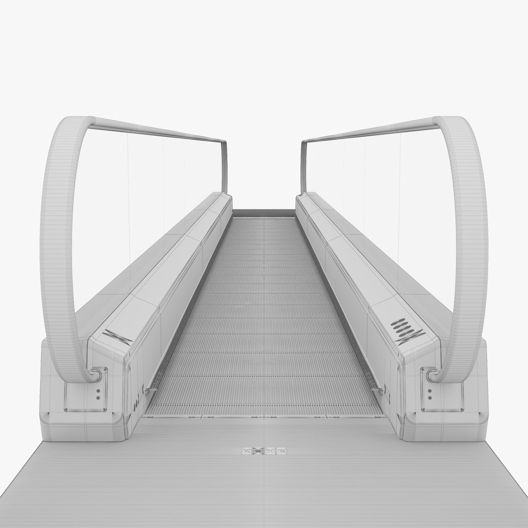 Moving Walkway 3D Model - TurboSquid 1684251