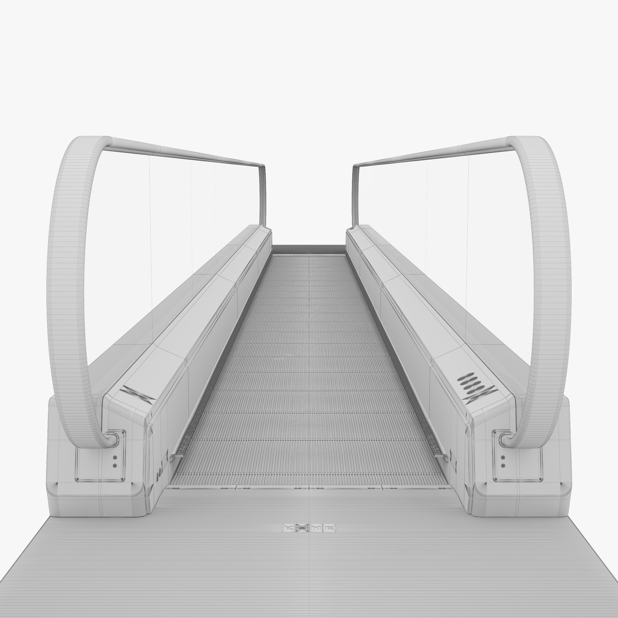 Moving walkway 3D model - TurboSquid 1684251
