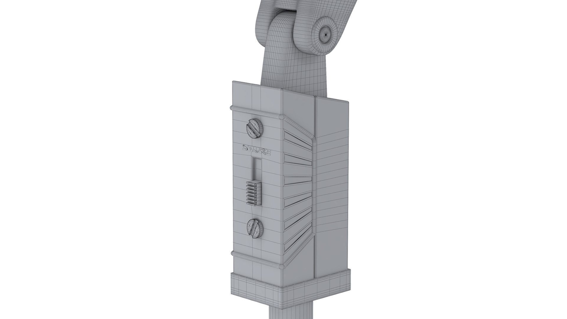 3D Retro Microphone And Stand - TurboSquid 2223921