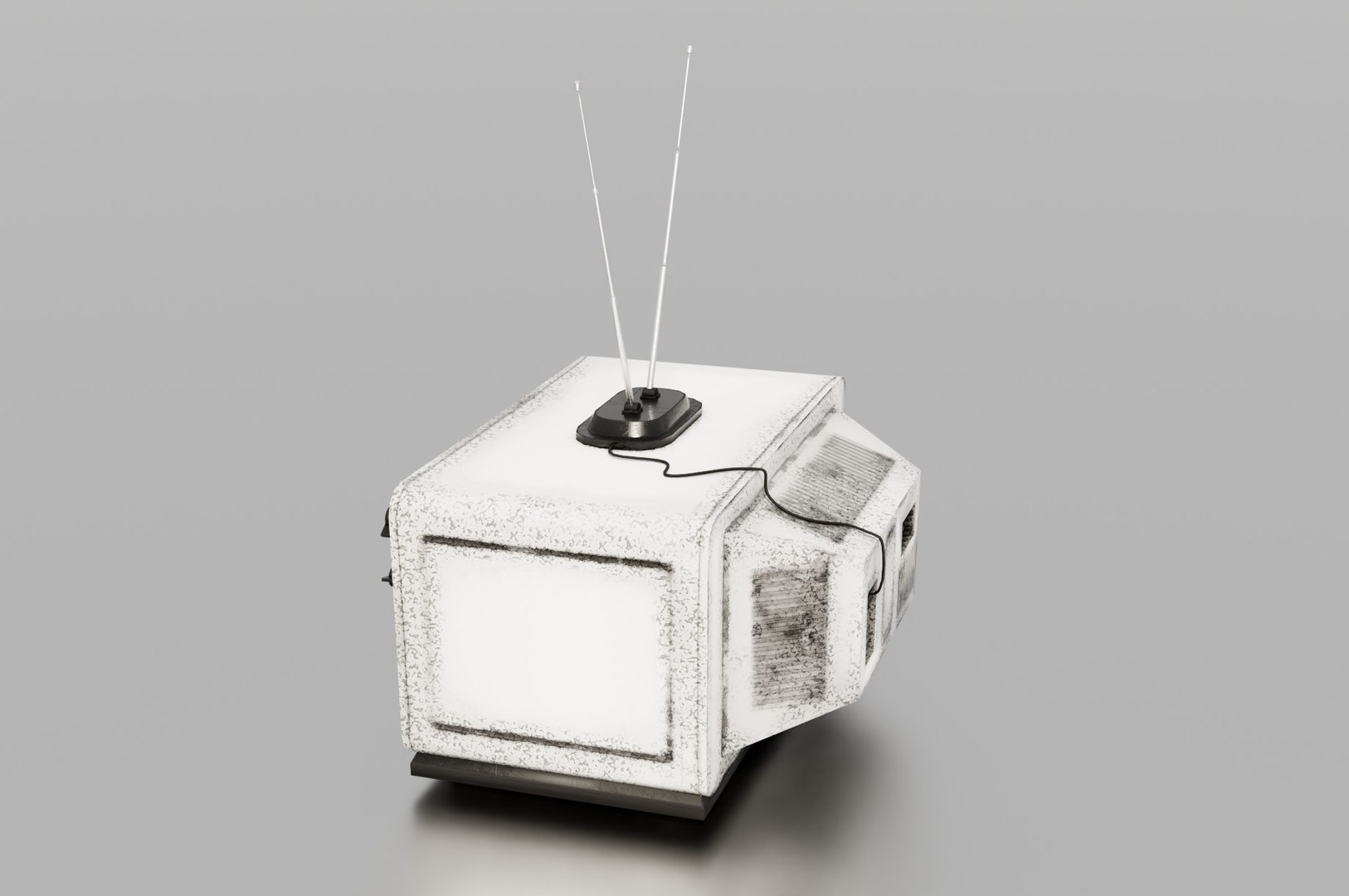 3D Old TV model - TurboSquid 1780491