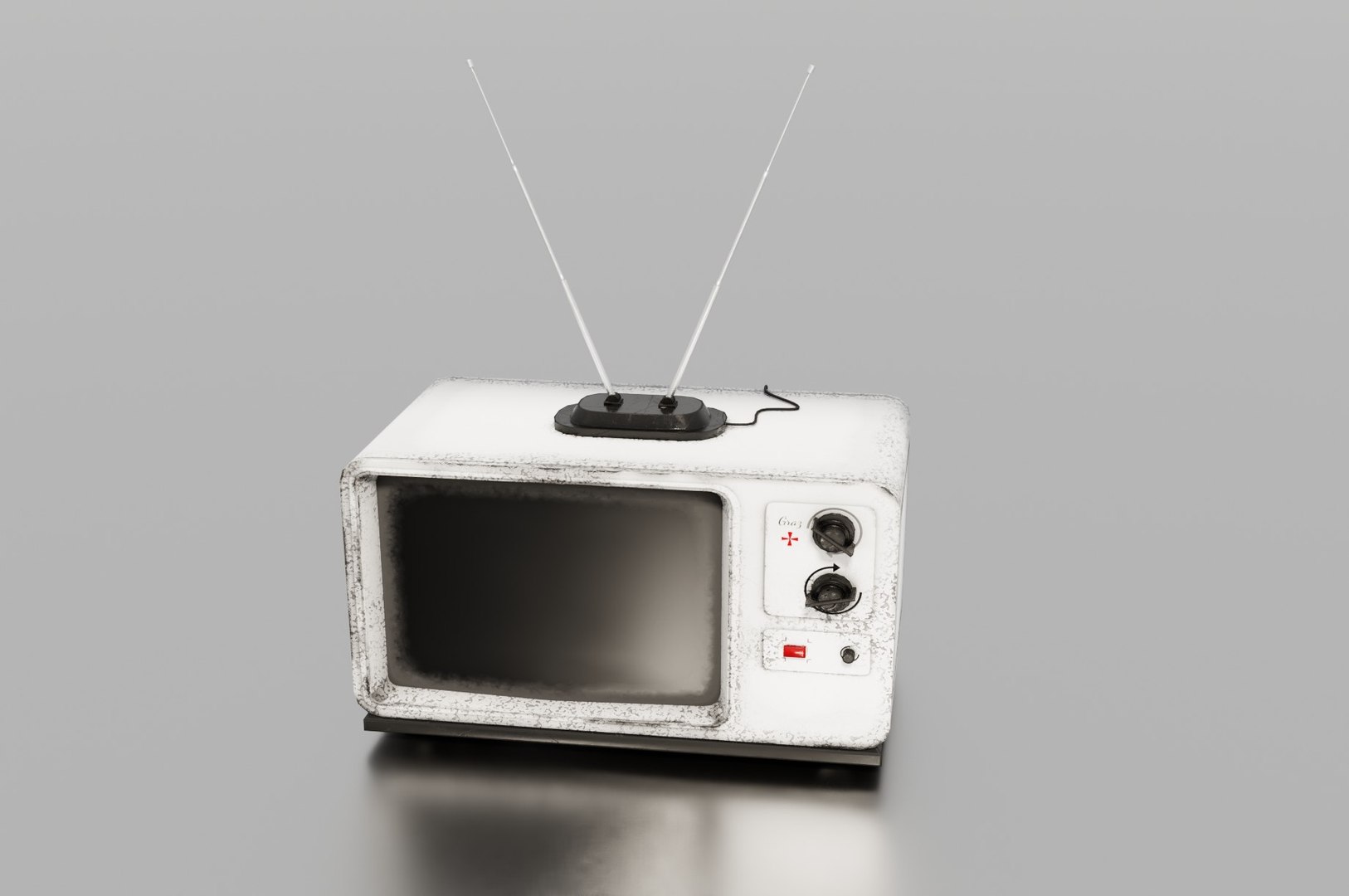 3D Old TV model - TurboSquid 1780491