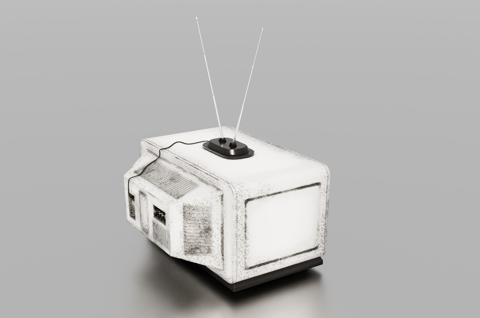 3D Old TV model - TurboSquid 1780491