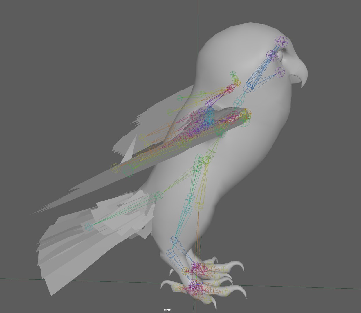 3D Model Snowy White Owl Rig - TurboSquid 2334612