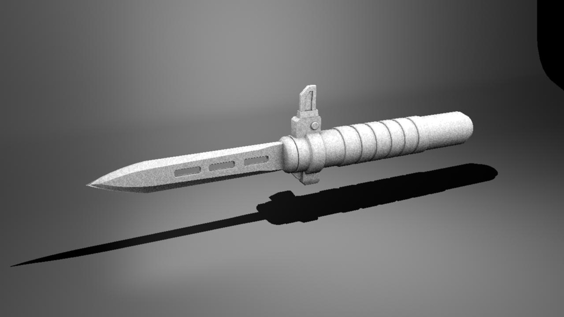 Ballistic Knife 3d Model