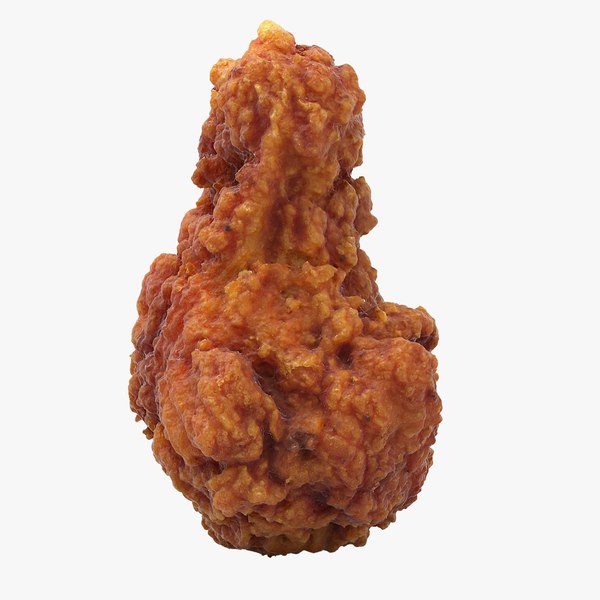 현실적인 치킨 프라이 1 3D 모델 - TurboSquid 1771756